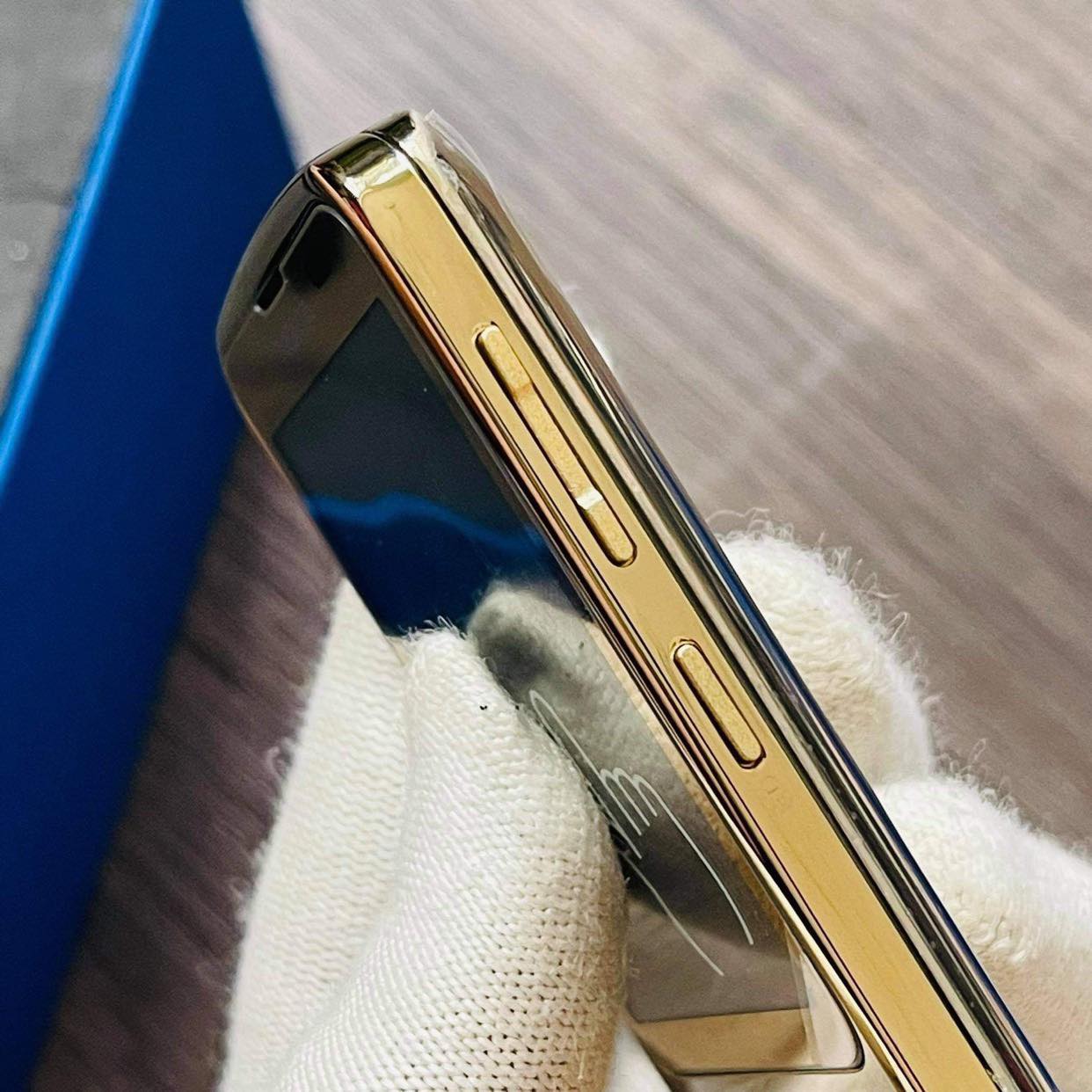 Nokia C3 01 Gold New Fullbox - Rồng Luxury